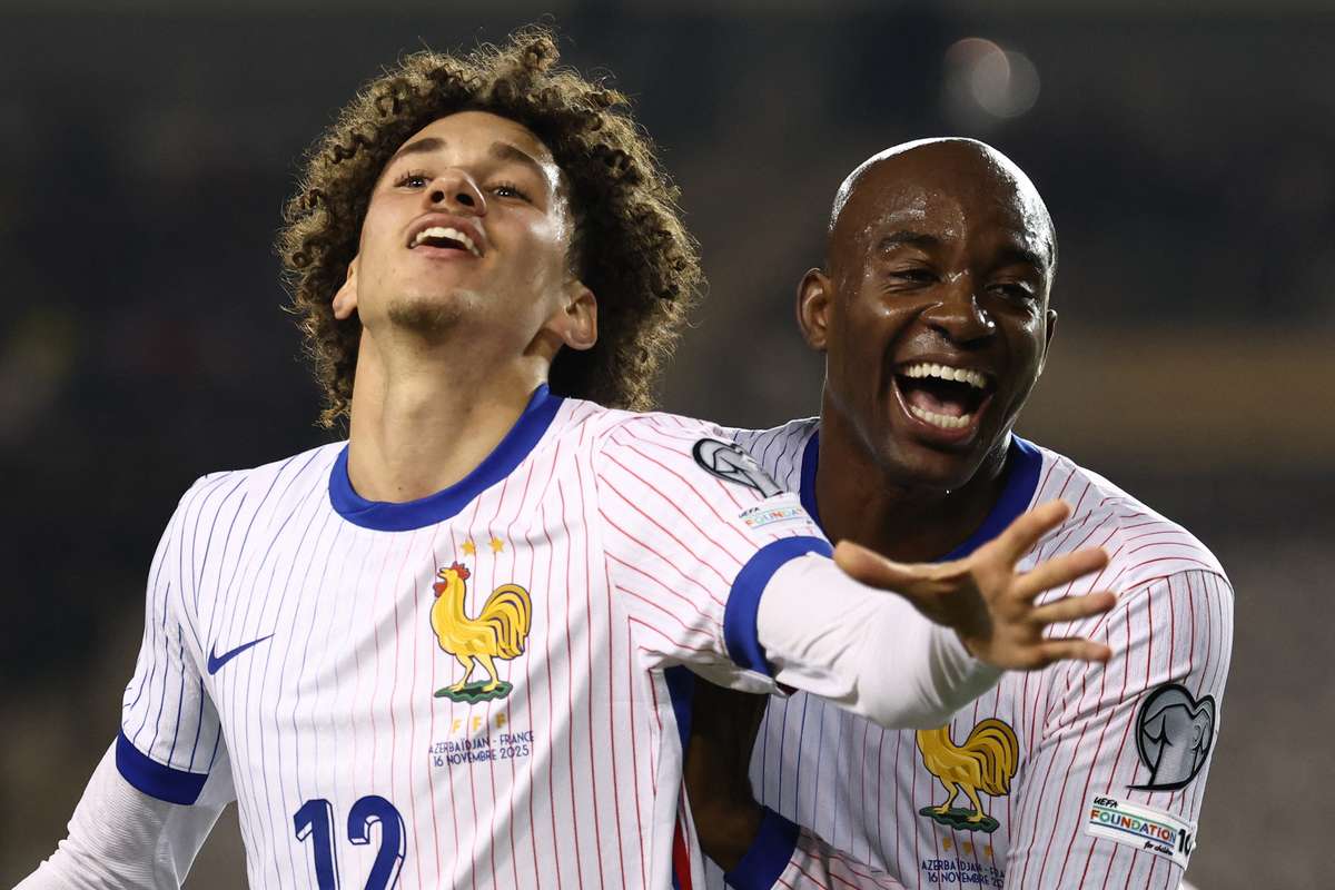 France end qualifying campaign with 3-1 win over Azerbaijan ...
