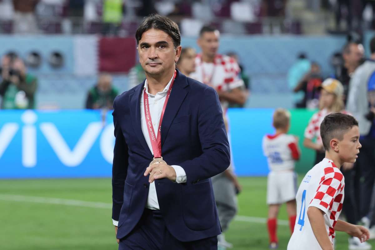 Zlatko Dalic comemora: "Para nós, é um bronze com sabor a ouro ...