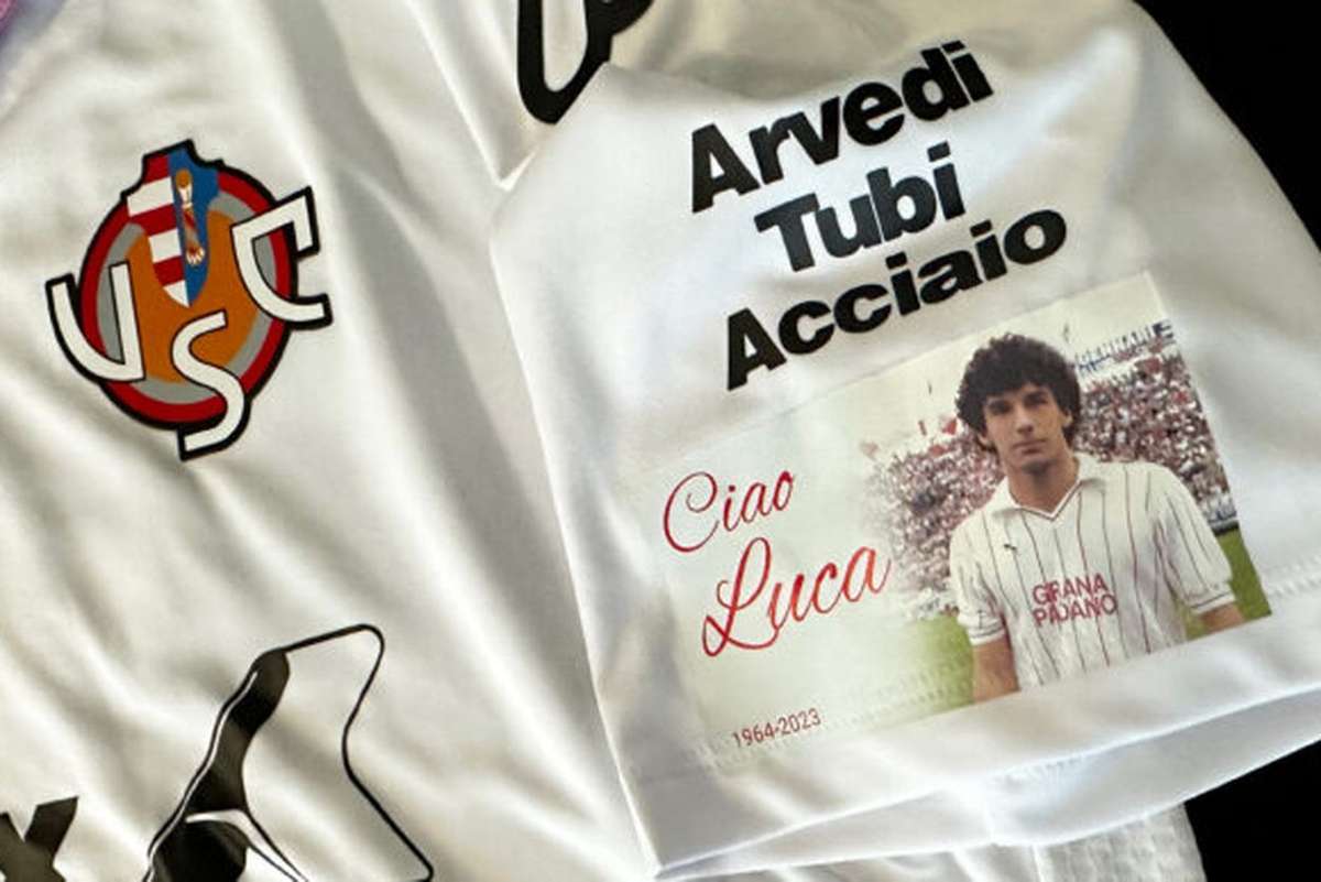 Cremonese vai entrar em campo com camisolas em homenagem a Vialli ...