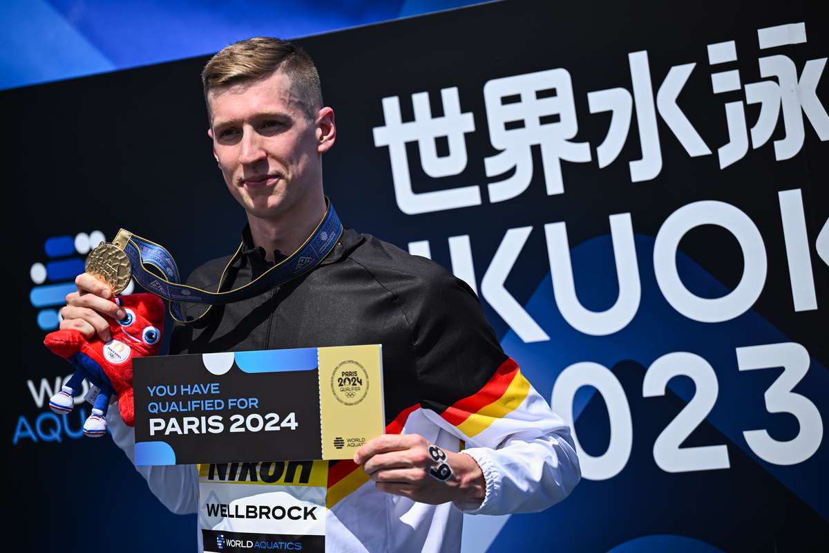 Mundial de aguas abiertas Florian Wellbrock consigue su segundo ...