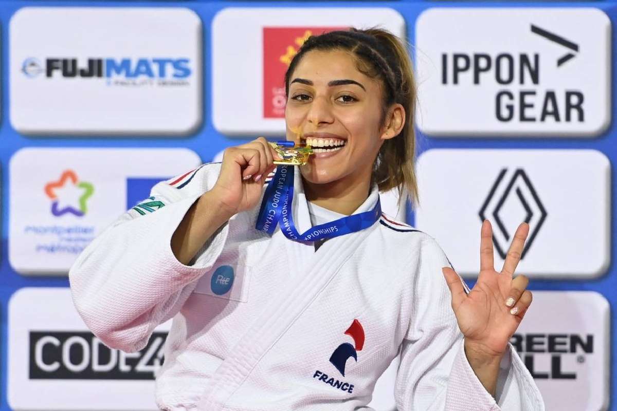 Shirine Boukli sacrée championne d'Europe en -48 kg pour la troisième ...