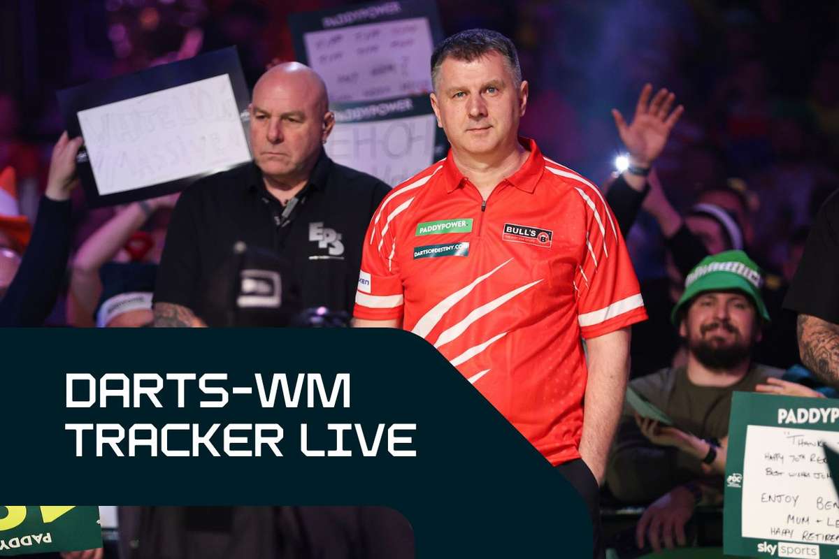 Darts-WM LIVE: Ratajski und Woodhouse starten ins Match – Später ...