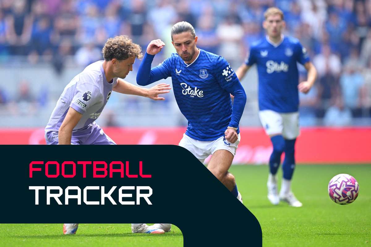 Football Tracker: Everton score first goal at new home, Palace leading ...