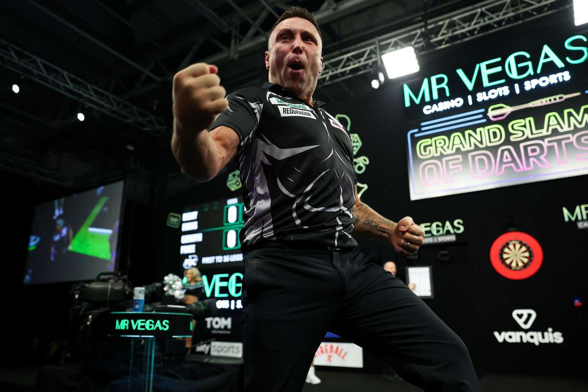 Humphries and Price secure semi-final spots in Grand Slam showdown ...