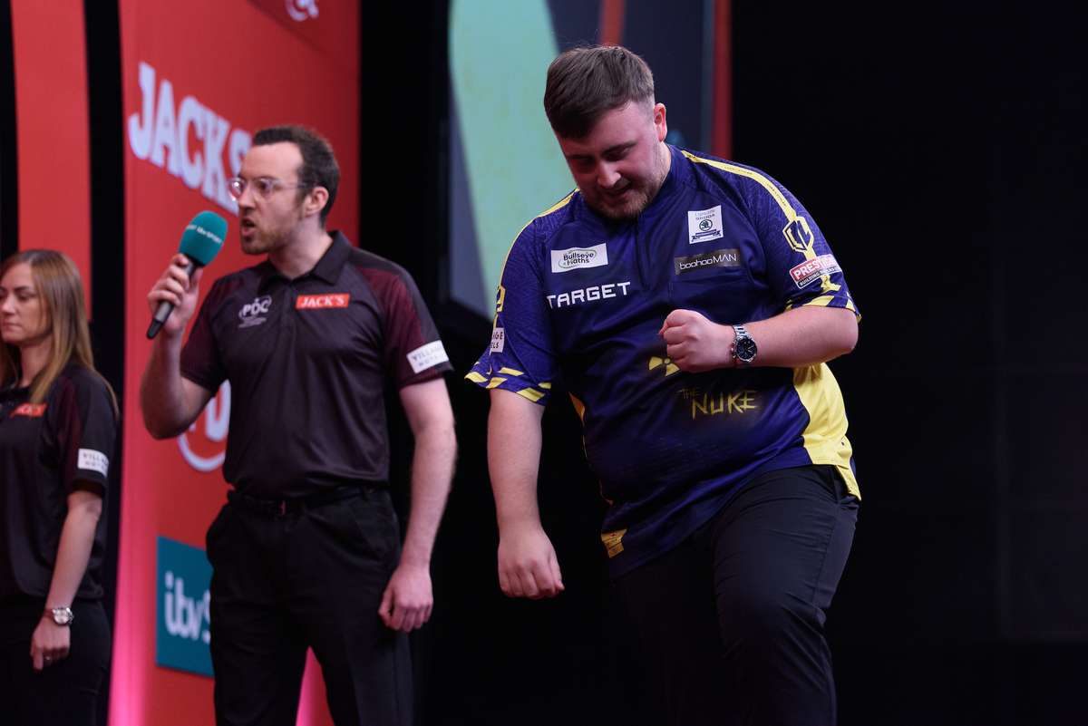 World Series of Darts Finals: Littler and Van Barneveld set up second ...