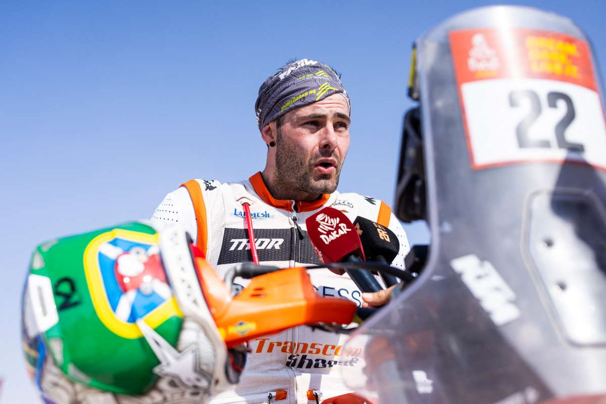 Michael Dohcerty, vencedor en motos de la 10ª etapa del Dakar ...