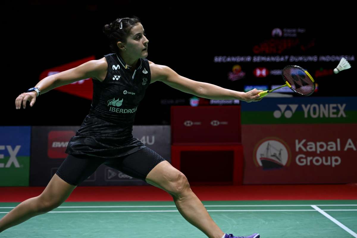 Bádminton Carolina Marín alcanza la final del Abierto de Indonesia tras ...