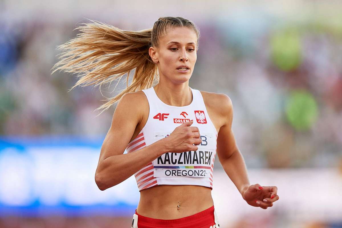 Natalia Kaczmarek wygrała bieg na 400 m podczas mityngu Diamentowej ...