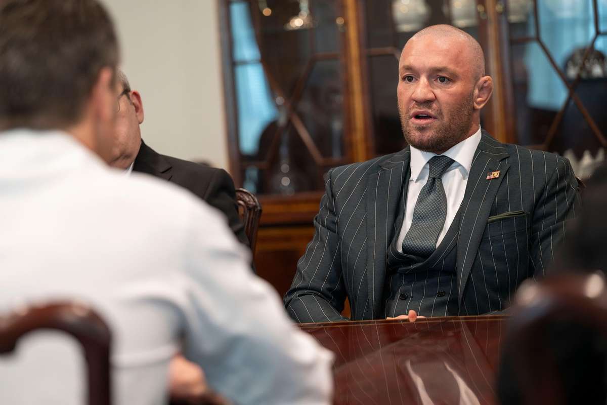 Irish fighter Conor McGregor's political bid boosted by Donald Trump ...