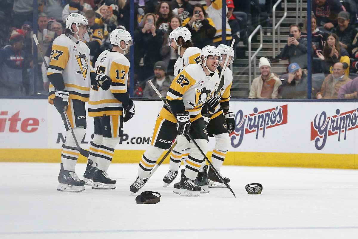 NHL round-up: Sidney Crosby hat-trick lifts Pens past Jackets | Flashscore.co.uk