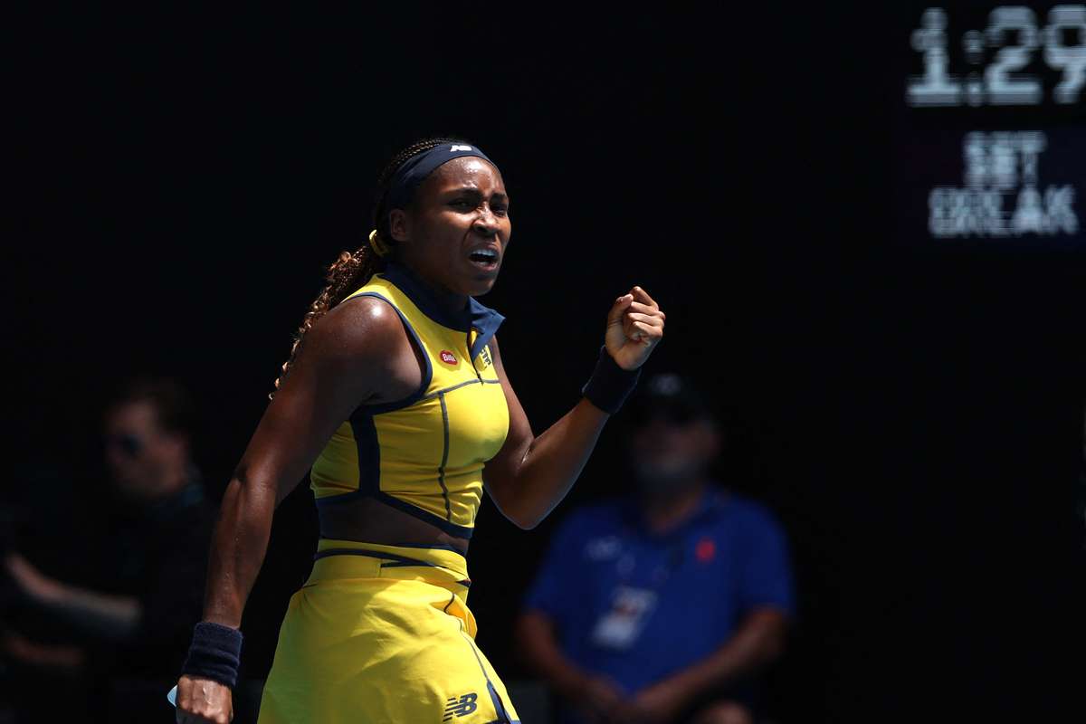 Australian Open: Gauff grinds past Kostyuk to reach semi-finals ...