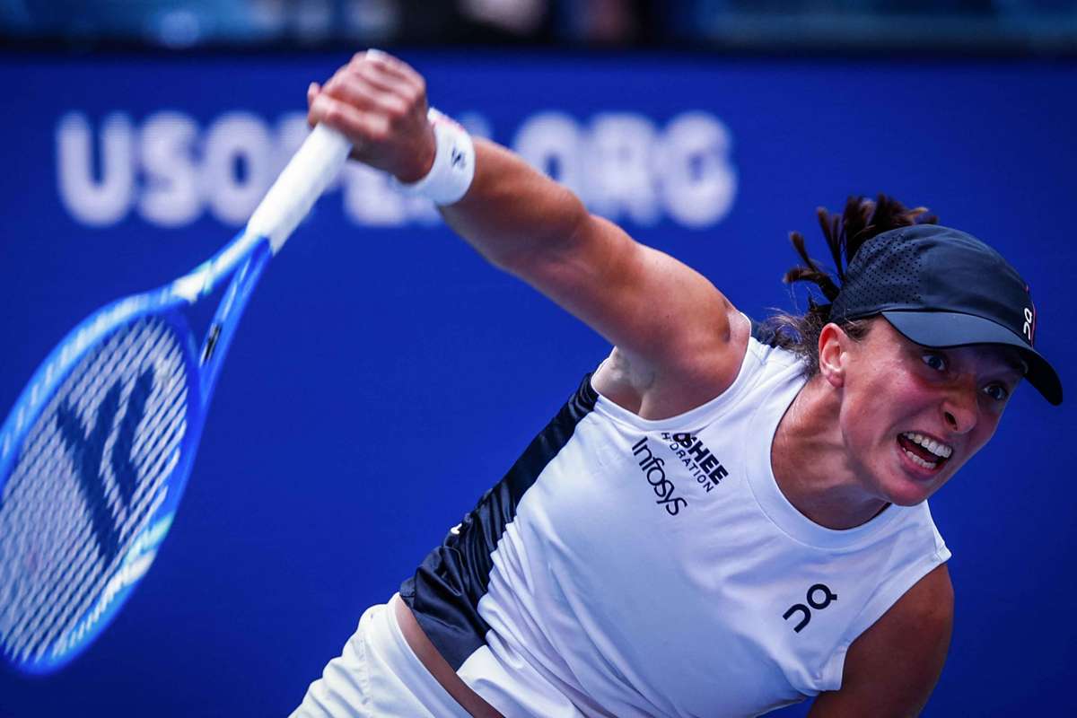 US Open: Iga Swiatek eliminates Suzan Lamens in second round ...