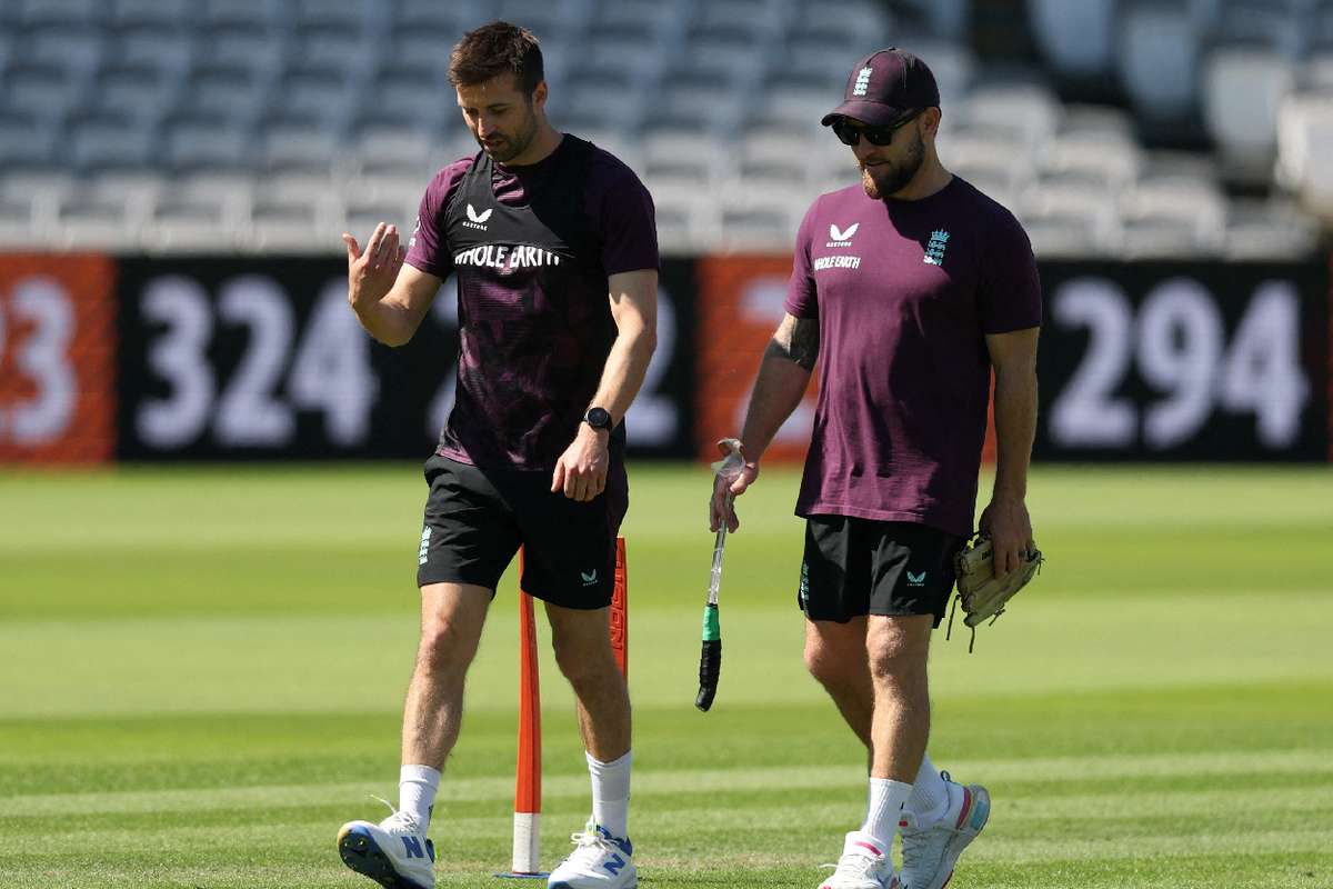 England name squad for first Ashes test with pace bowler Mark Wood ...