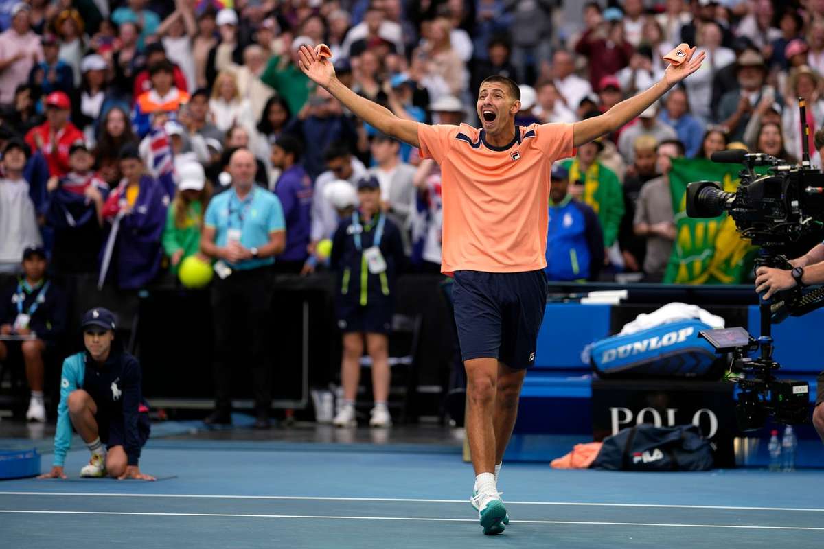 Eighth seed Fritz out of Melbourne to tearful wildcard Popyrin ...