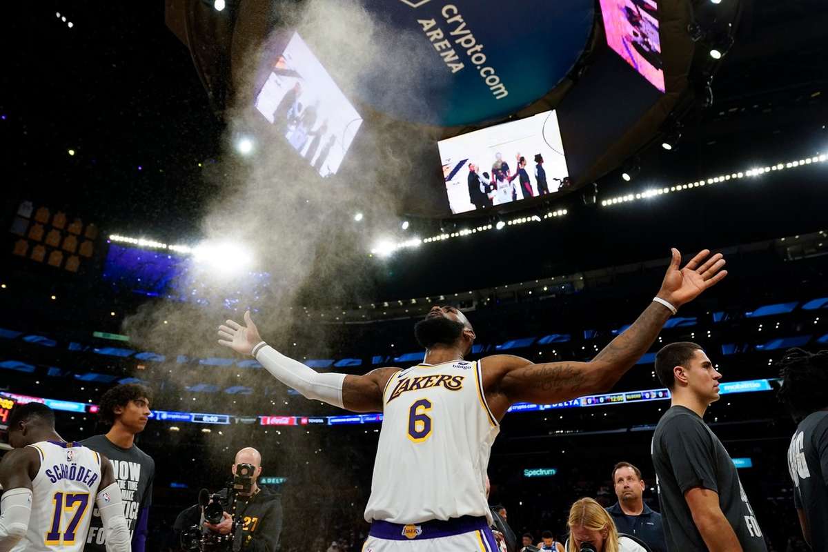 LeBron James passes historic 38,000-point mark but Lakers lose again ...