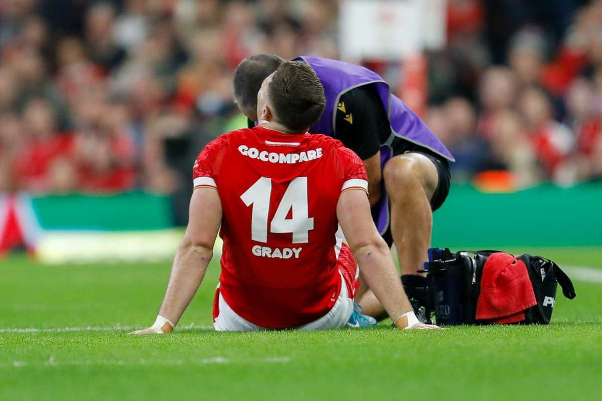 Welsh winger Grady ruled out of remaining November Tests with ankle ...