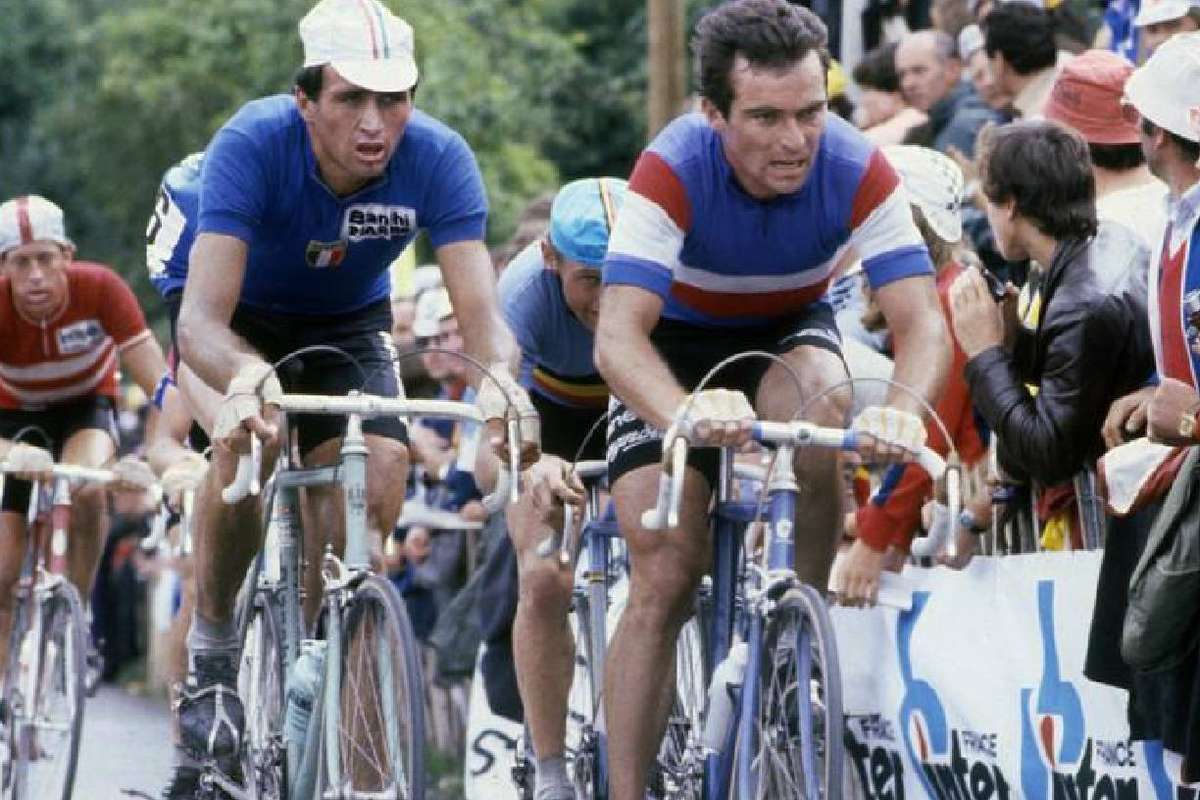 La côte de Domancy, le chef d'oeuvre de Bernard Hinault lors du Mondial ...