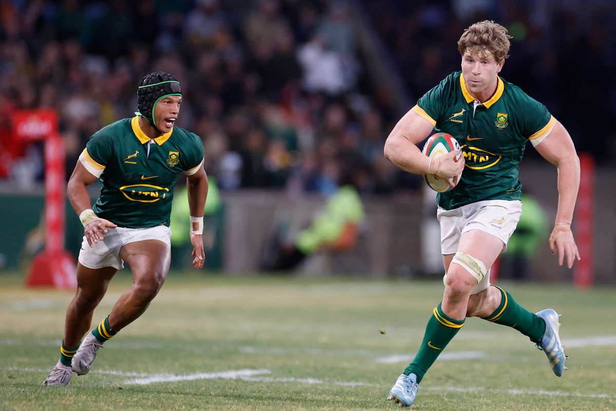 Springbok coach Rassie Erasmus backs Evan Roos for 2027 Rugby World Cup ...