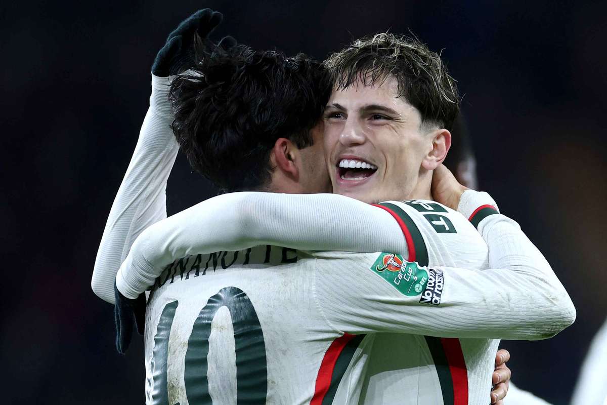 Garnacho bags brace as Chelsea fend off Cardiff in EFL Cup quarter ...