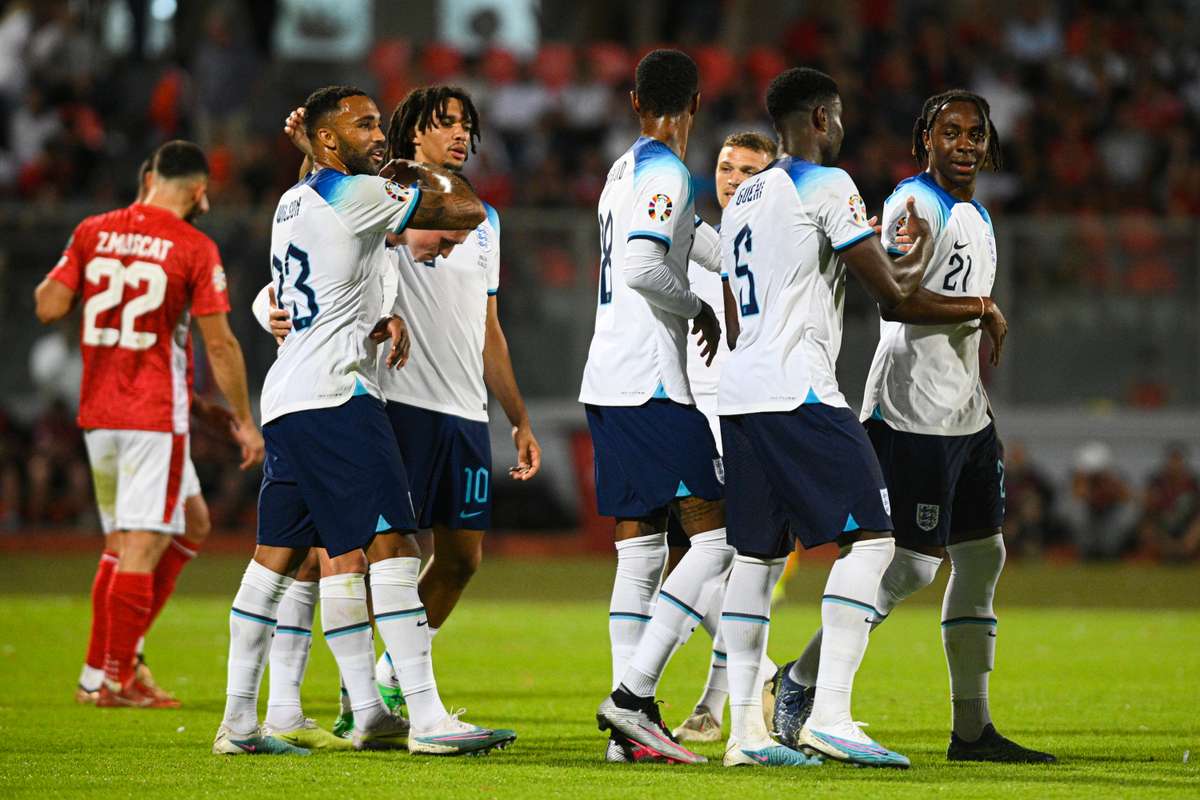 England swat Malta aside to maintain perfect start to Euro qualifying ...