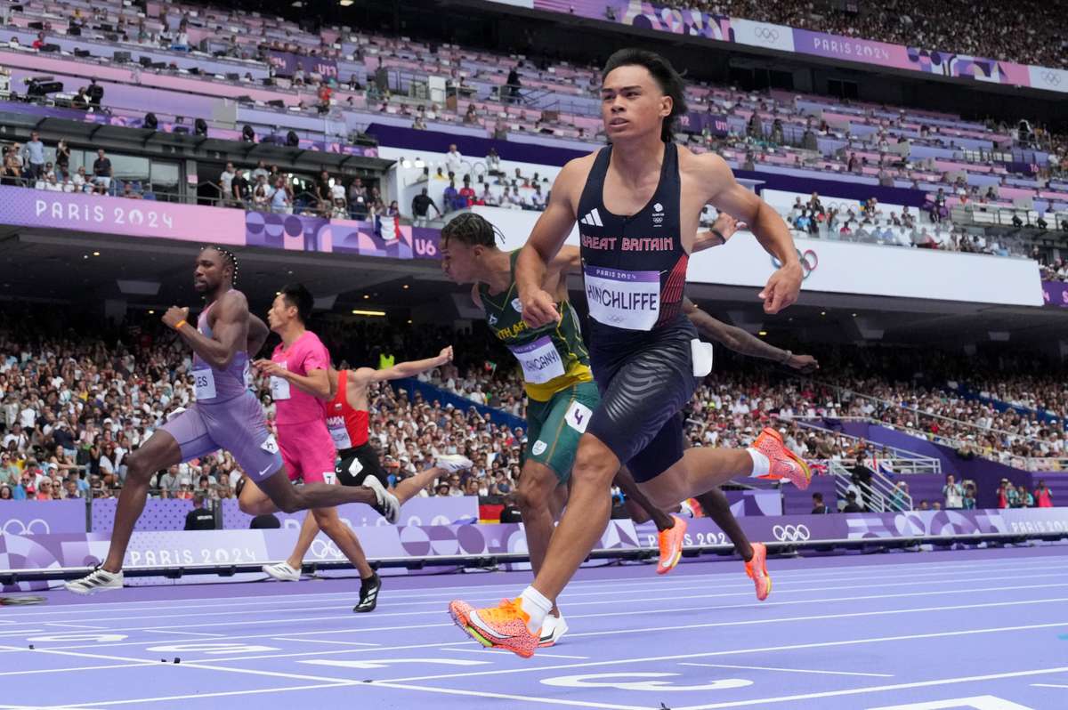 British sprinter Hinchliffe dampens the Lyles show in 100 metre heats ...
