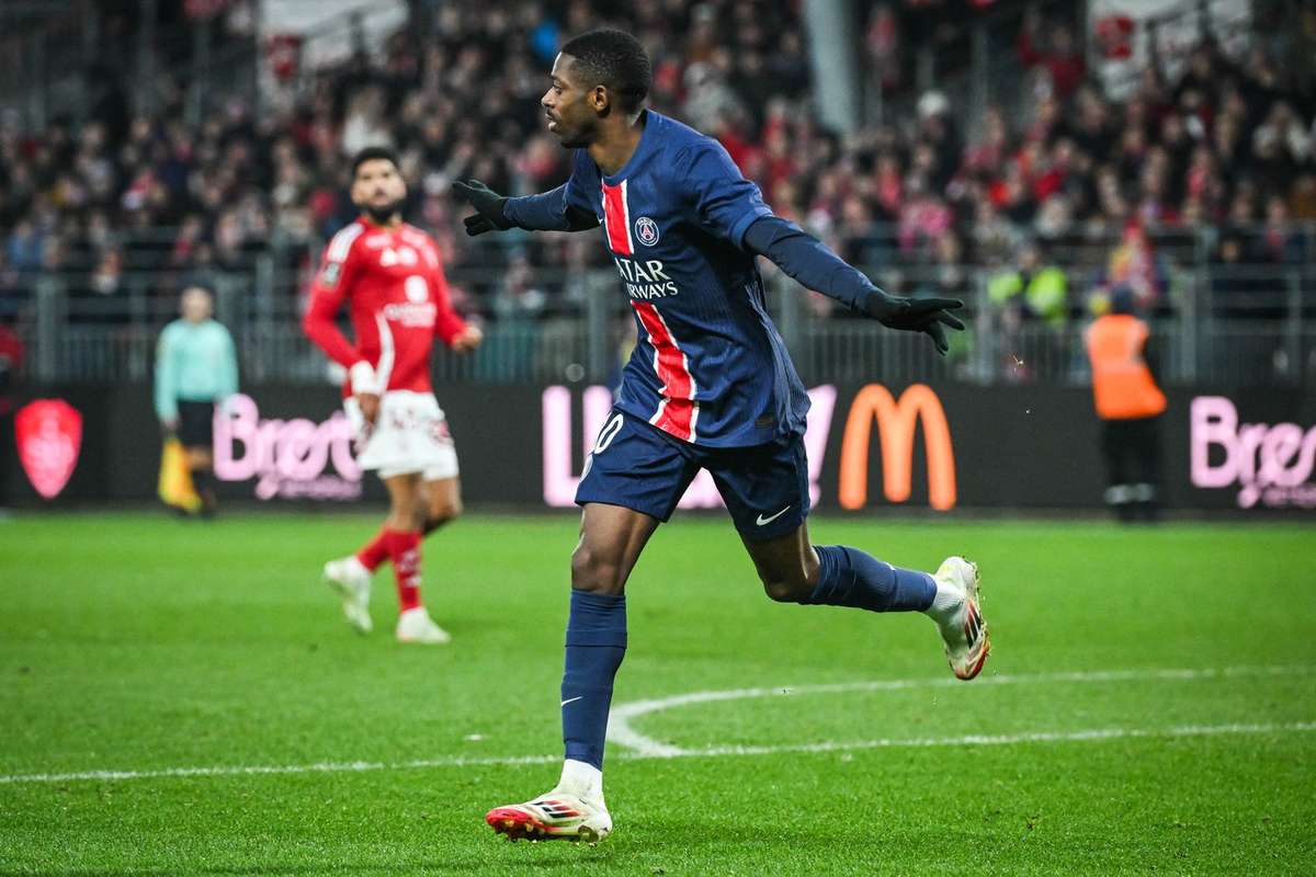 Ligue 1: Dembele realizza la seconda tripletta della settimana e il PSG ne fa cinque al Brest ...