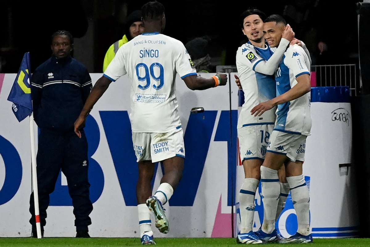 10-man Monaco rally to down Rennes and move back into Ligue 1 top two ...