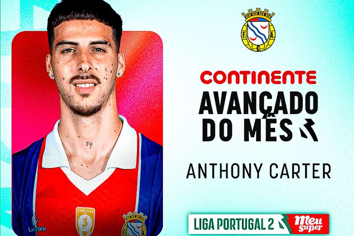 Anthony Carter eleito Avançado do Mês da Liga 2 | Flashscore.pt