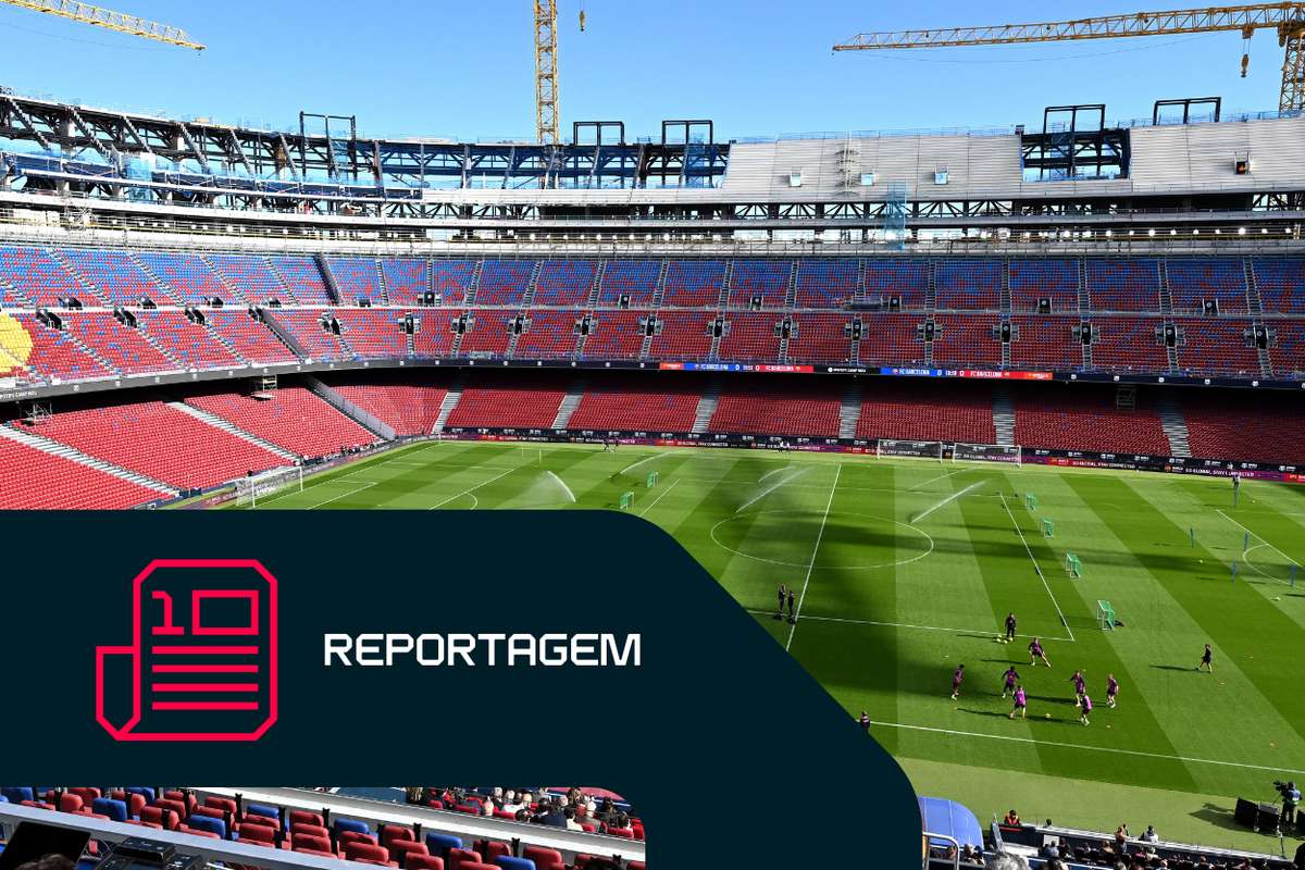 Reportagem: Barcelona regressa a Camp Nou num treino cheio de emoção ...