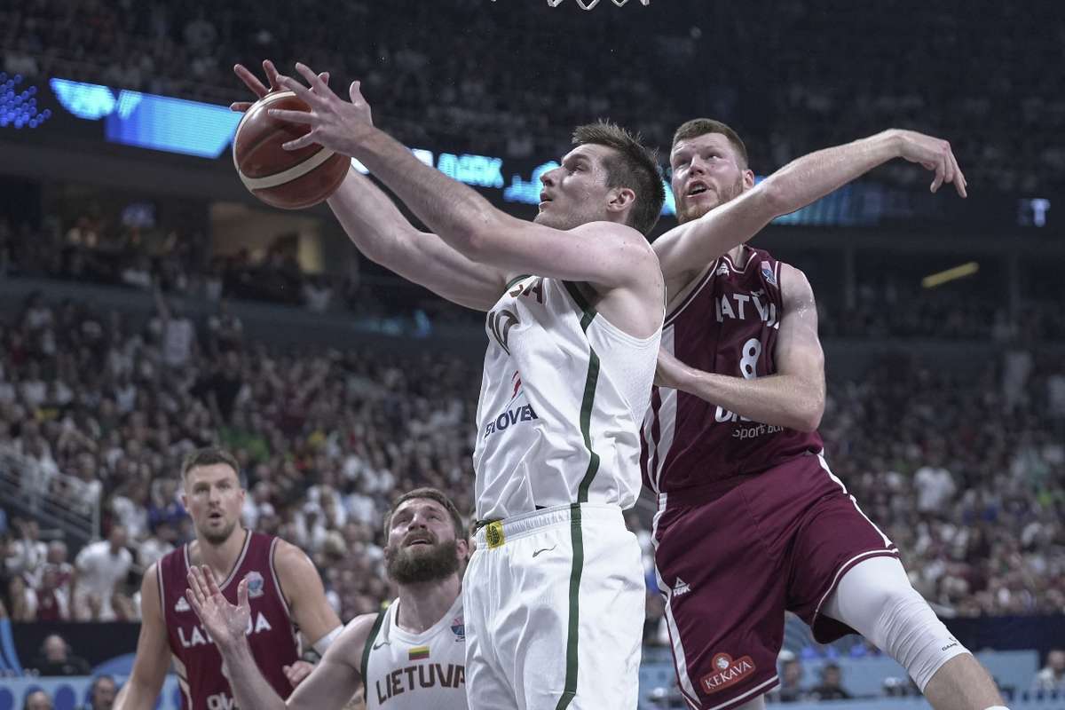 EuroBasket: Lithuania win Baltic derby against Latvia to dump hosts out ...