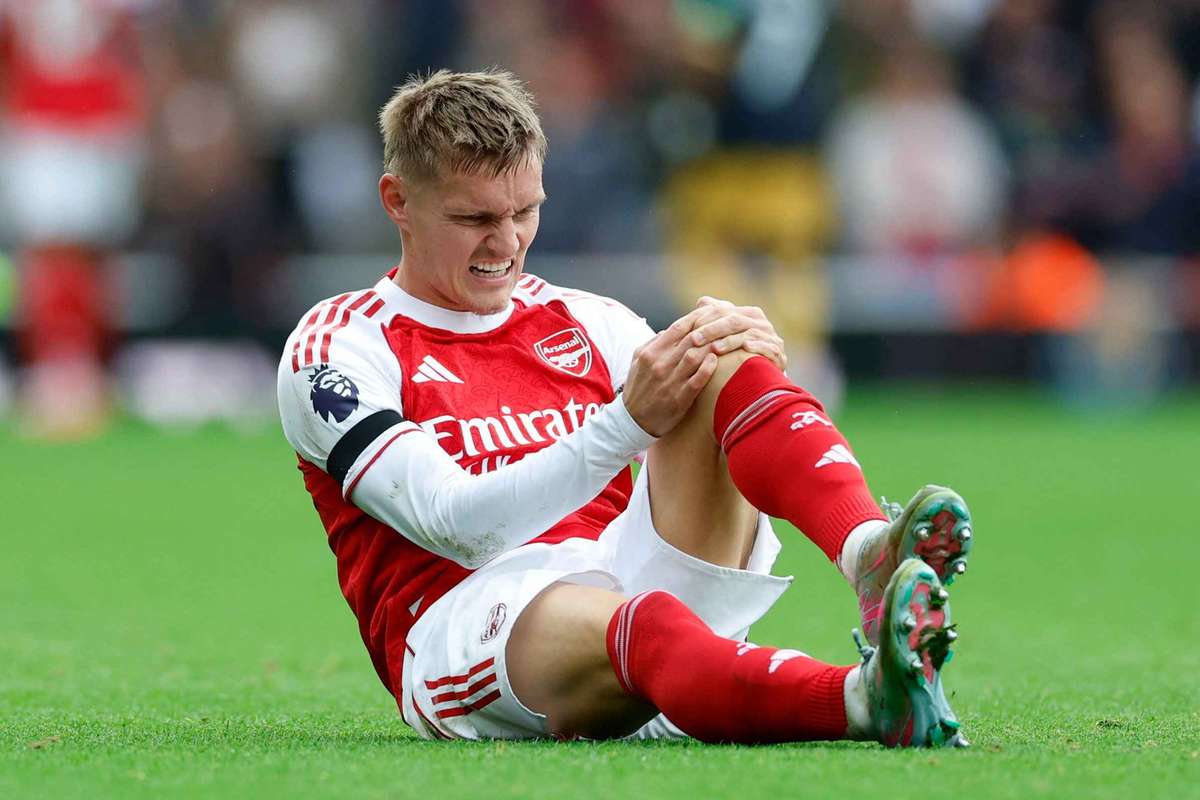 Arsenal's Martin Odegaard pulls out of Norway squad due to knee ...