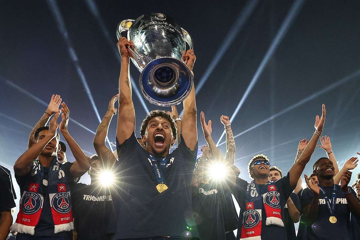 PSG parade Champions League trophy as streets of Paris come alive ...