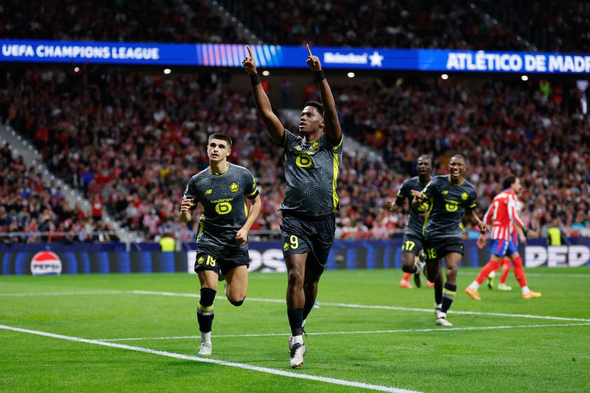 Liga de Campeones | El Lille baja al Atleti del cielo a un infierno ...