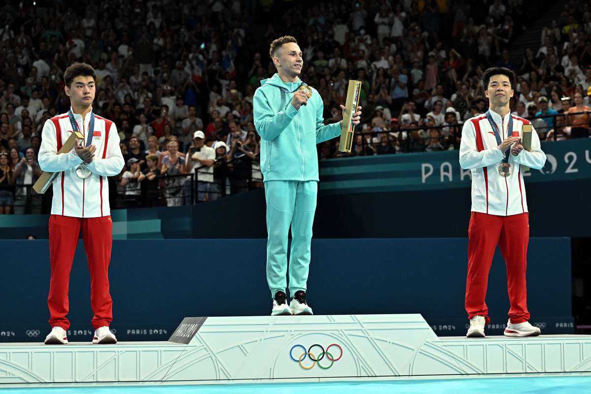 No anthem, no flag as Belarusian wins Paris Olympics gold | Flashscore ...