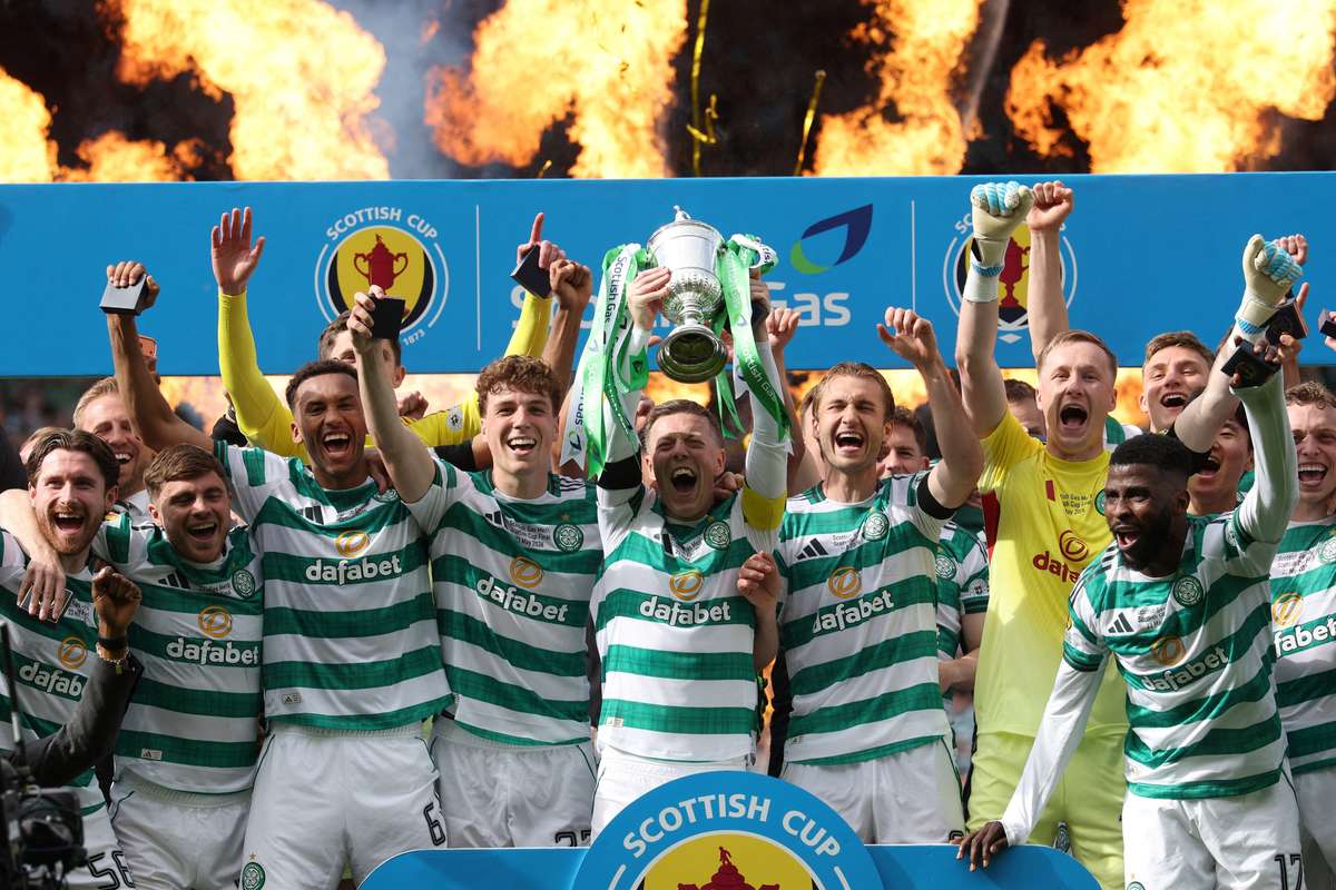 Celtic secure domestic double with Scottish Cup final win ...