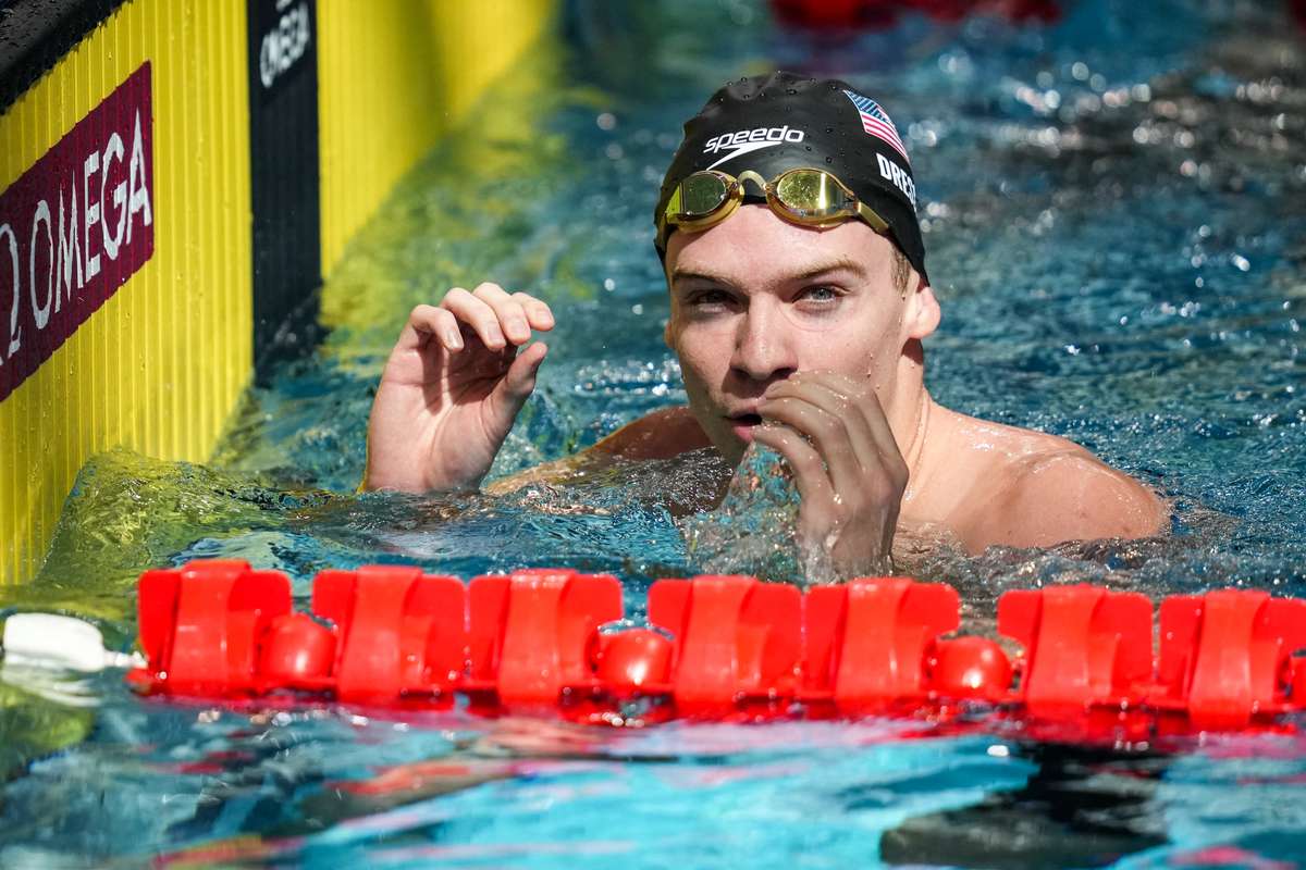Natation : de retour, Marchand meilleur temps des séries à Shanghai ...