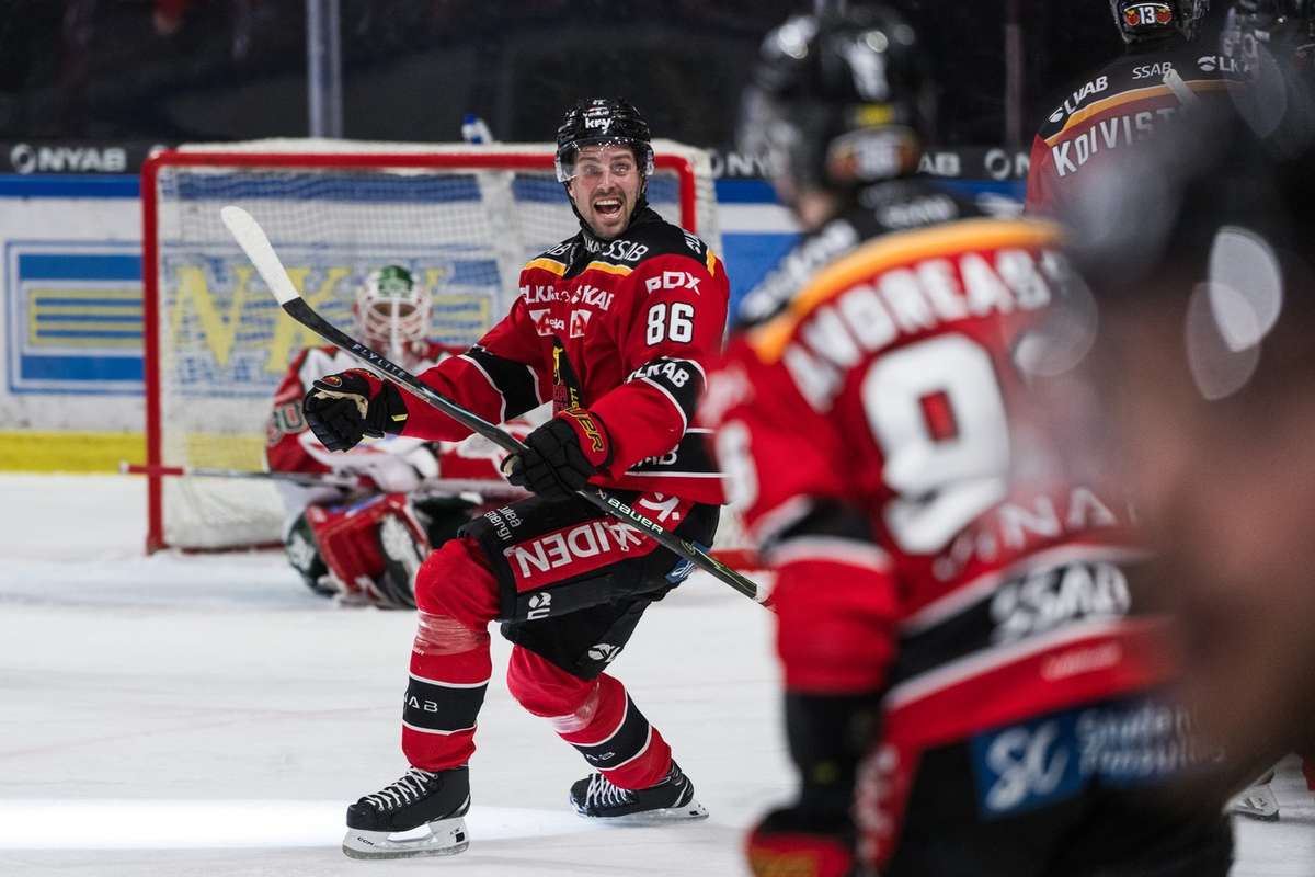 Lulea beat Frolunda in overtime to retake series lead as Skelleftea ...