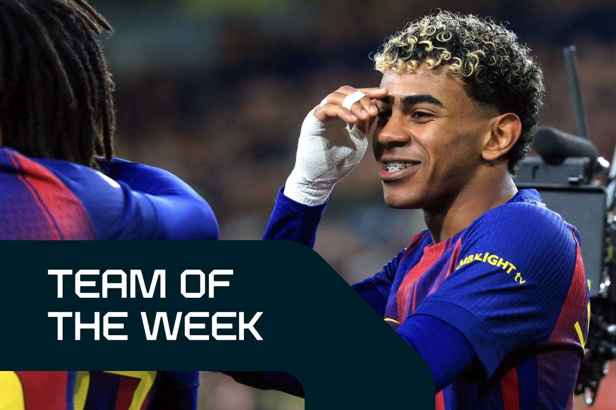 Team of the Week: Lamine Yamal and Rodrygo star while Talisca continues ...