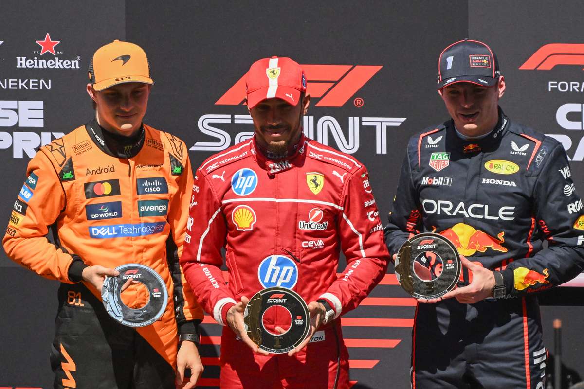 F1 : Hamilton remporte le sprint du GP de Chine, sa première victoire ...