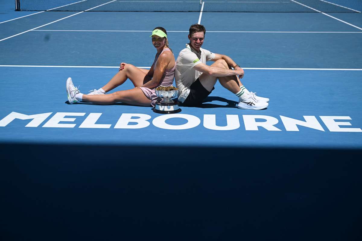 Olivia Gadecki and John Peers defend Australian Open mixed doubles ...