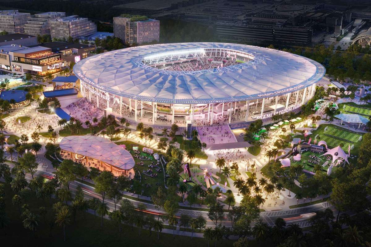 Coupe du monde des clubs : L'Inter Miami dévoile le Freedom Park, son ...