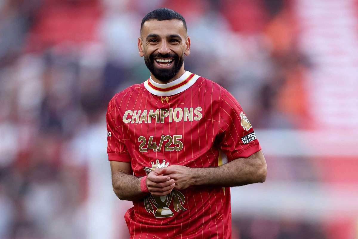 Liverpool forward Salah wins FWA Footballer of the Year for third time ...