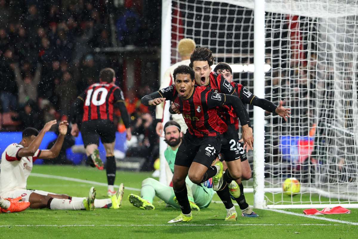 Adli scores injury-time winner as Bournemouth stun Liverpool in five ...