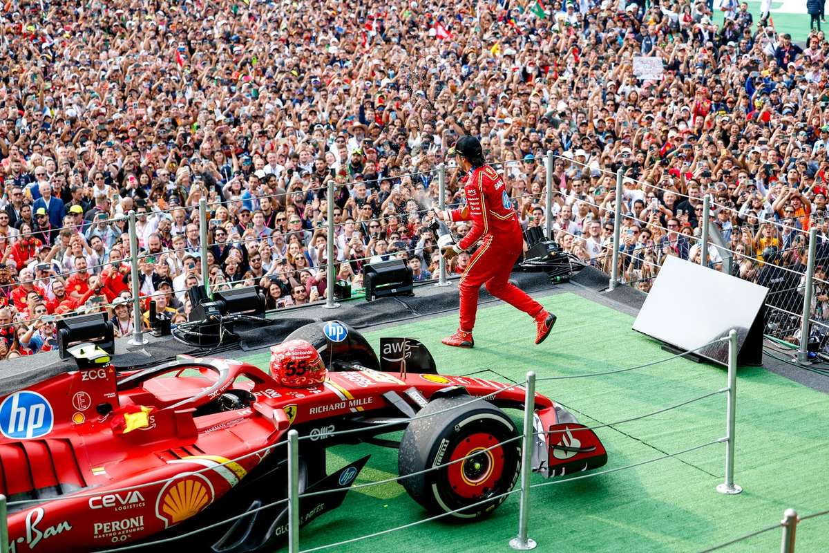 Fórmula 1 | Lo más destacado del GP de México: Sainz conduce a Ferrari ...