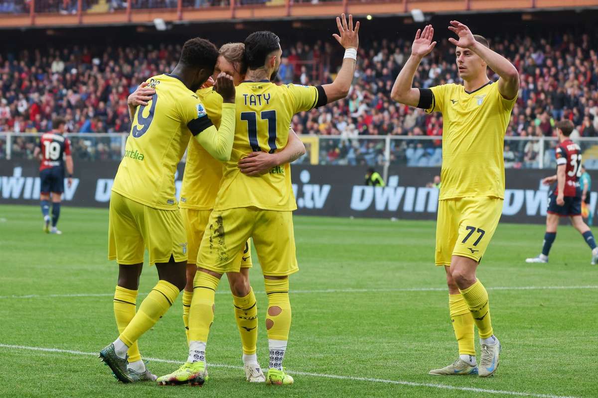Lazio continue charge for top-four spot after ending Genoa unbeaten ...