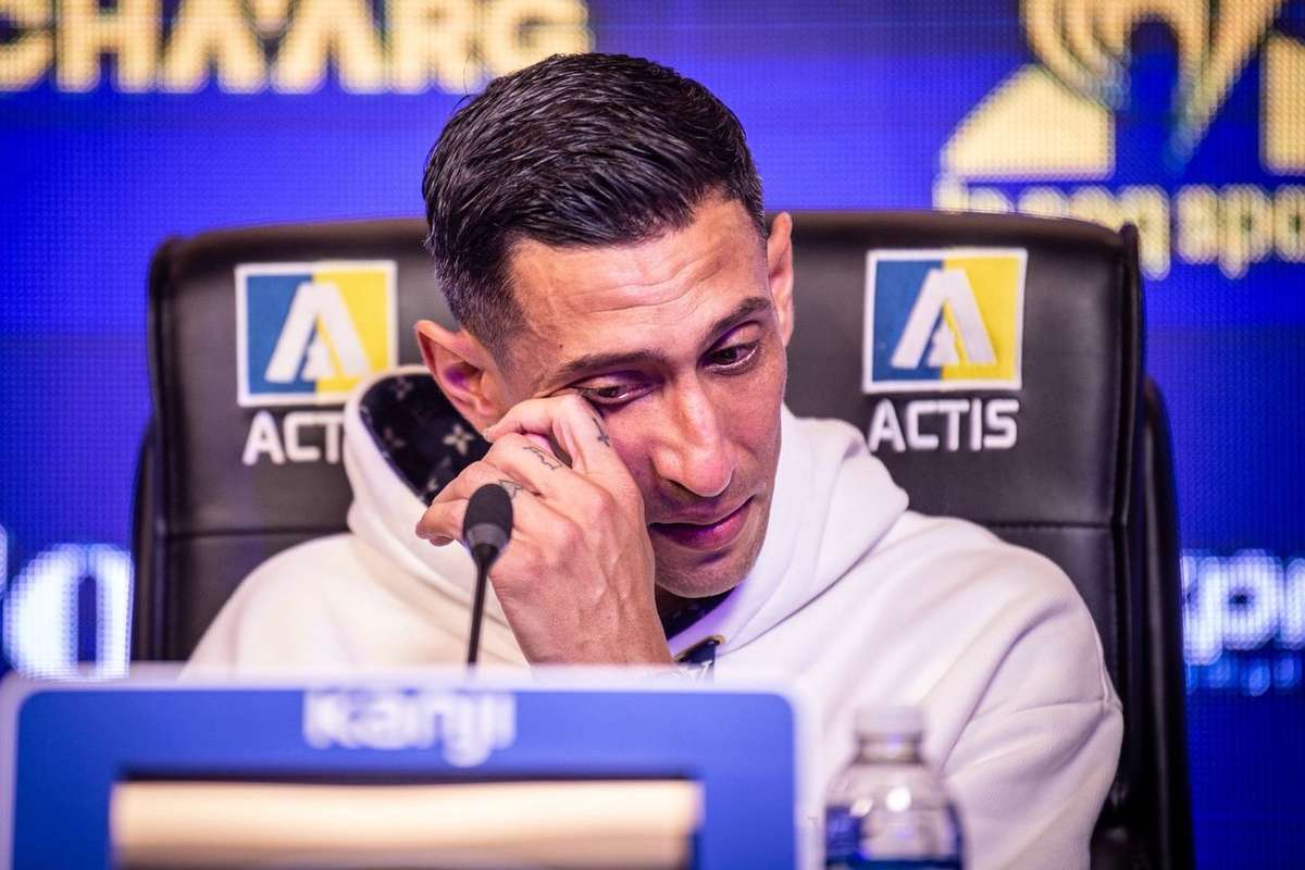Di María, în lacrimi la prezentarea sa la Rosario Central: "Mi-am ...