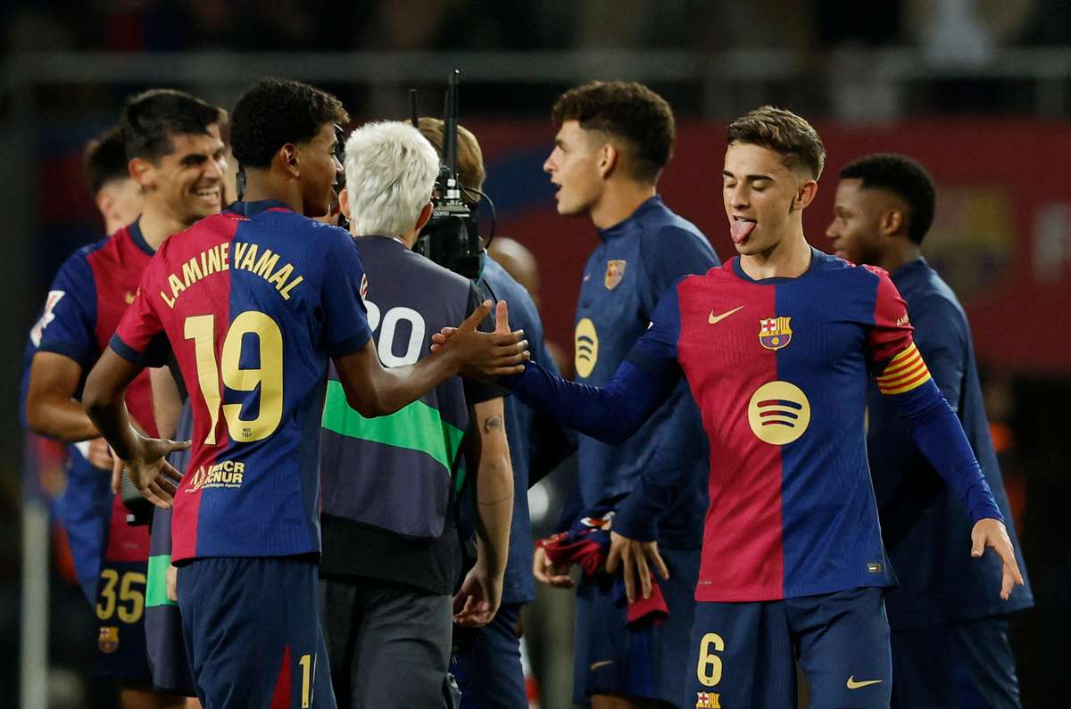 Emotional Gavi delighted to be back on the pitch after 348-day injury ...