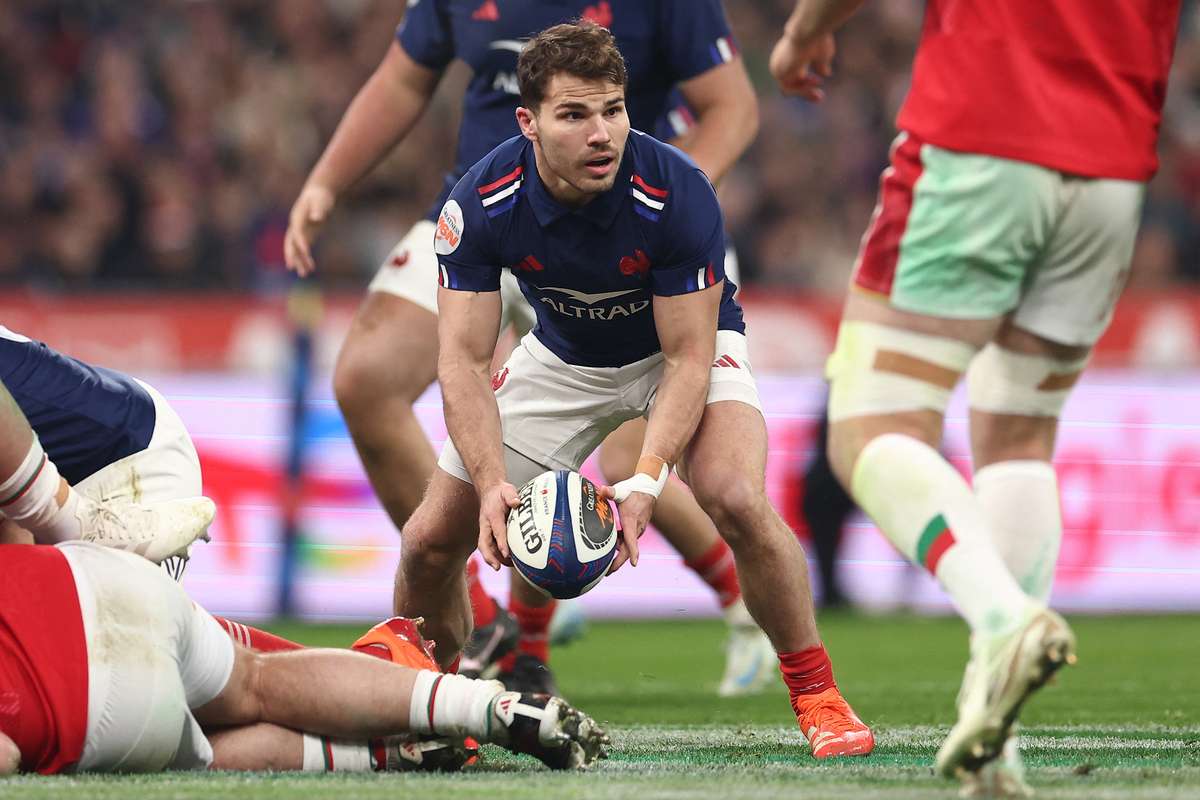 Antoine Dupont plays down Six Nations title talk after France's effortless win over Wales ...