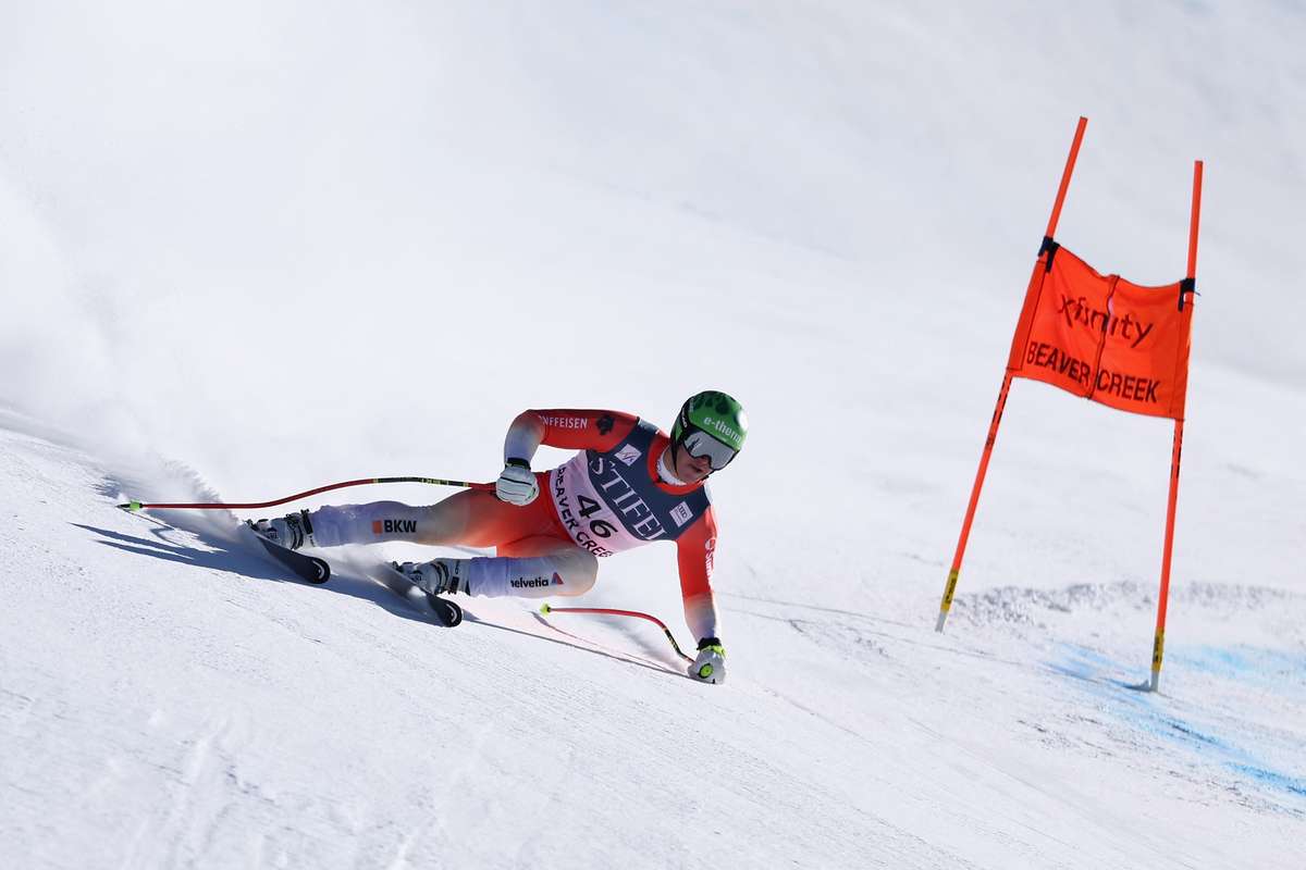 Franjo von Allmen beats Marco Odermatt in downhill to keep title fight ...