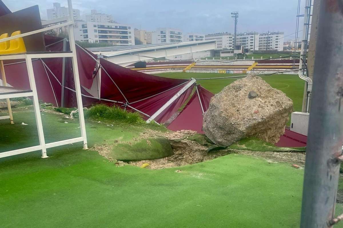 Mau tempo: Oriental relata "danos significativos" na estrutura do campo ...